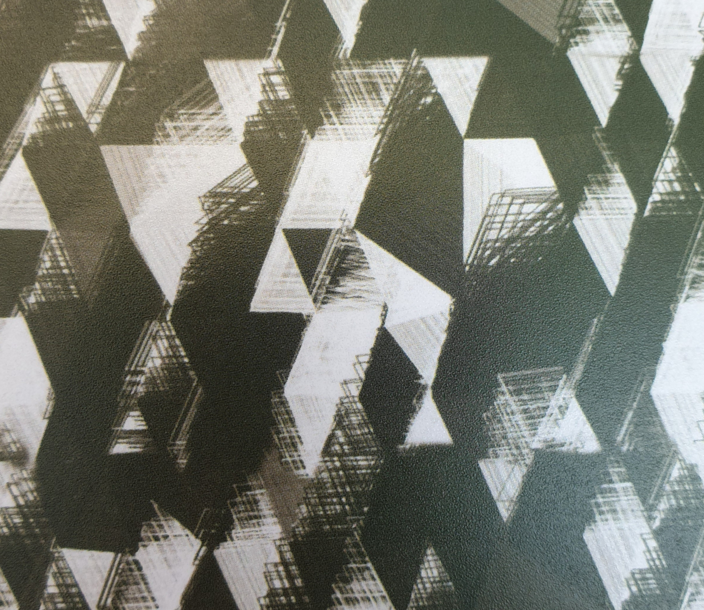 Csúszásmentes, vágható futószőnyeg Fekete-fehér mintás Memo-mat